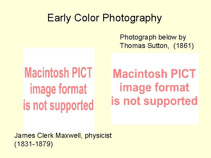 Color Vision and Pointillism Color Visible spectrum of