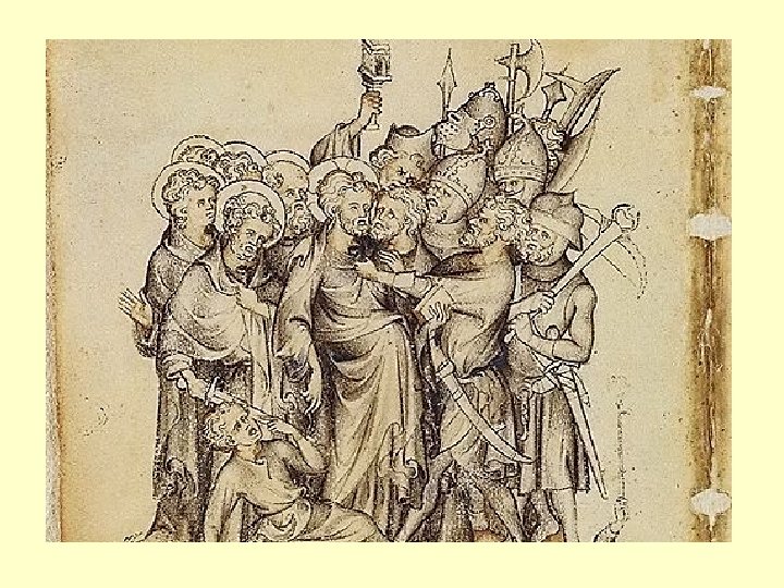 Medieval Painting Altar Frontal with Man of Sorrows