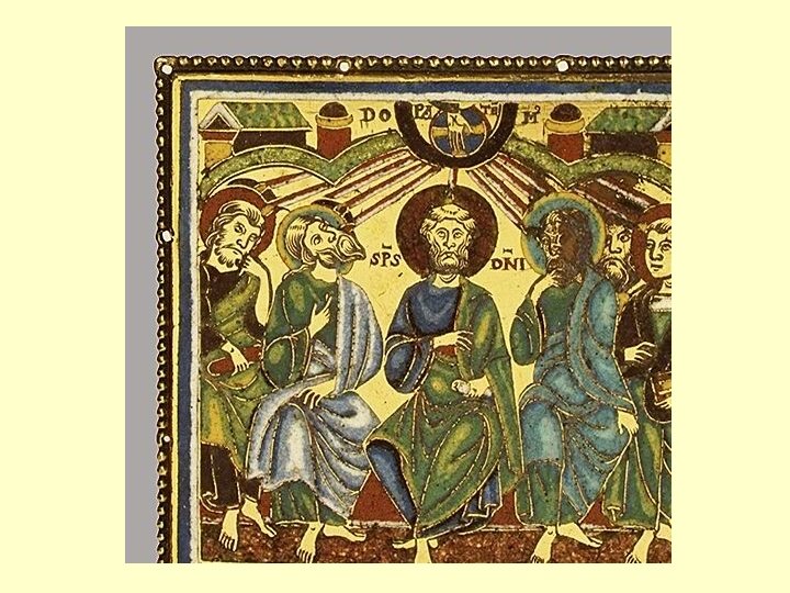 Medieval Painting Altar Frontal with Man of Sorrows