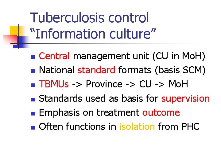 Health Information System Consumers perspective Gunnar Bjune March