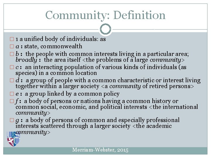 Immersive CommunityBased Education A NEW MODEL FOR TEACHING