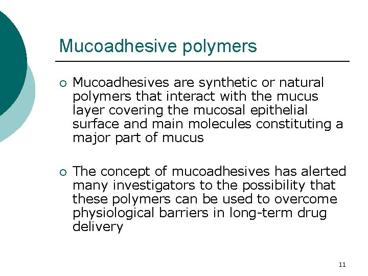 Buccal Delivery Systems Dr Mohammad Issa 1 Introduction