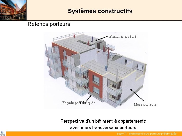 CONCEPTION DE CONSTRUCTION EN BETON PREFABRIQUE Leon 7