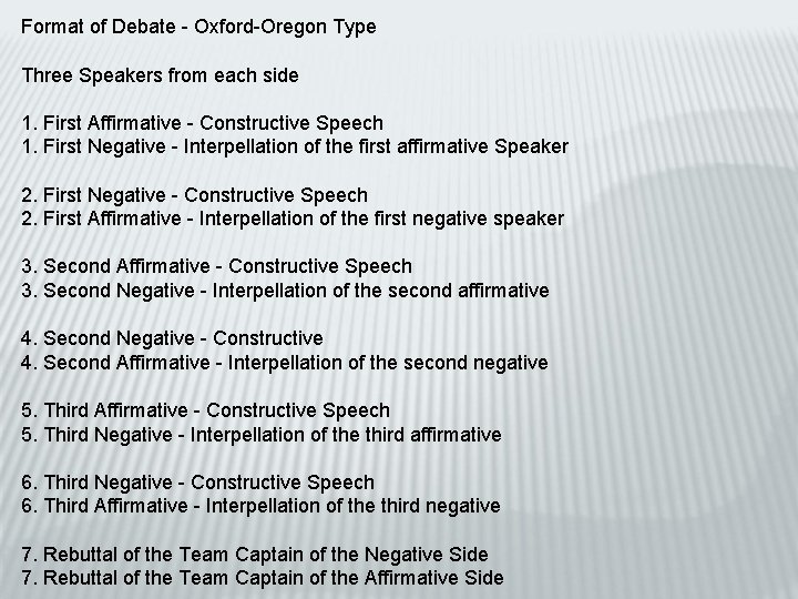 Writing a Position Paper for a Debate A