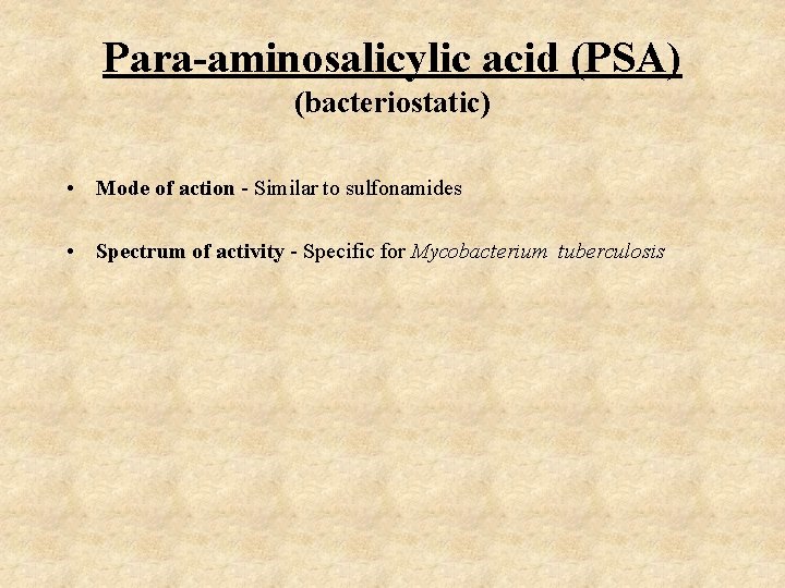 Antibiotics Protein Synthesis Nucleic Acid Synthesis and Metabolism