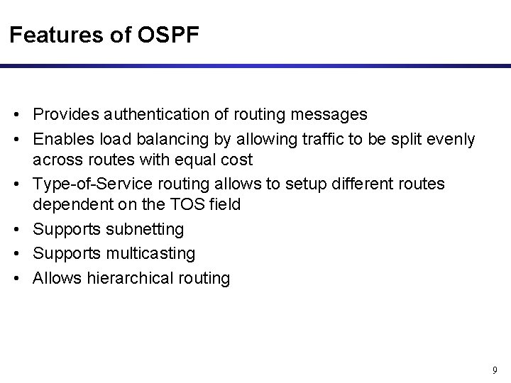 Dynamic Routing Protocols II OSPF Relates to Lab