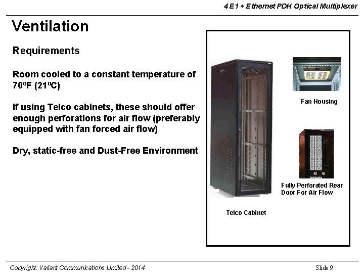 4 E 1 Ethernet PDH Optical Multiplexer Hardware
