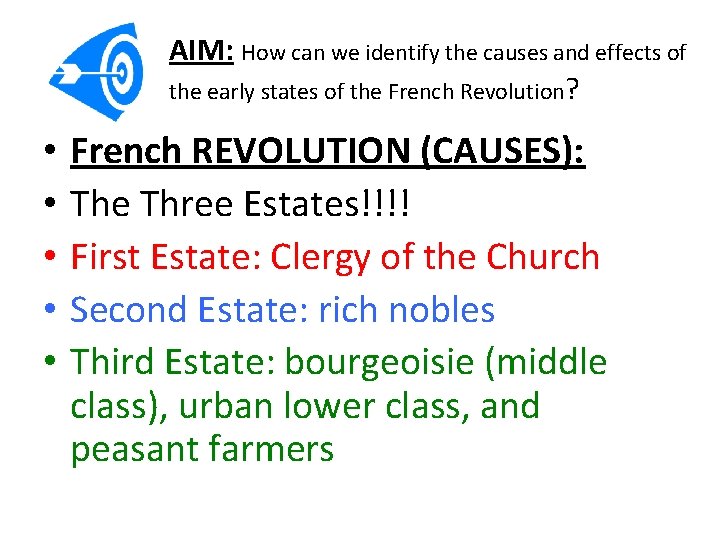 AIM How can we identify the causes and
