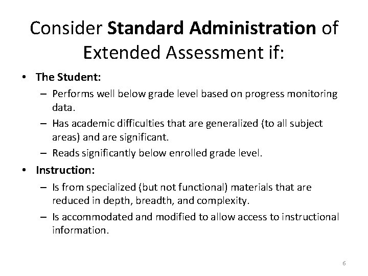 Documenting Growth for Students with Significant Cognitive Disabilities