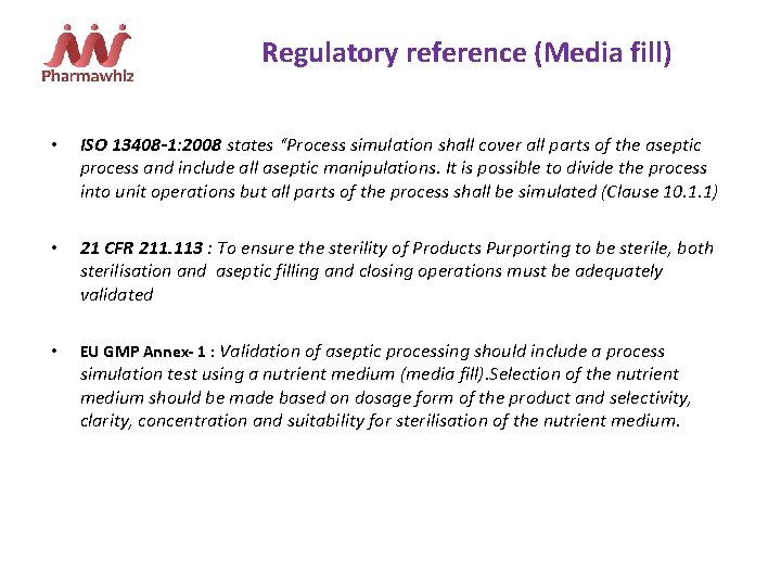 Aseptic Process Simulation Media Fill Process Simulation Media