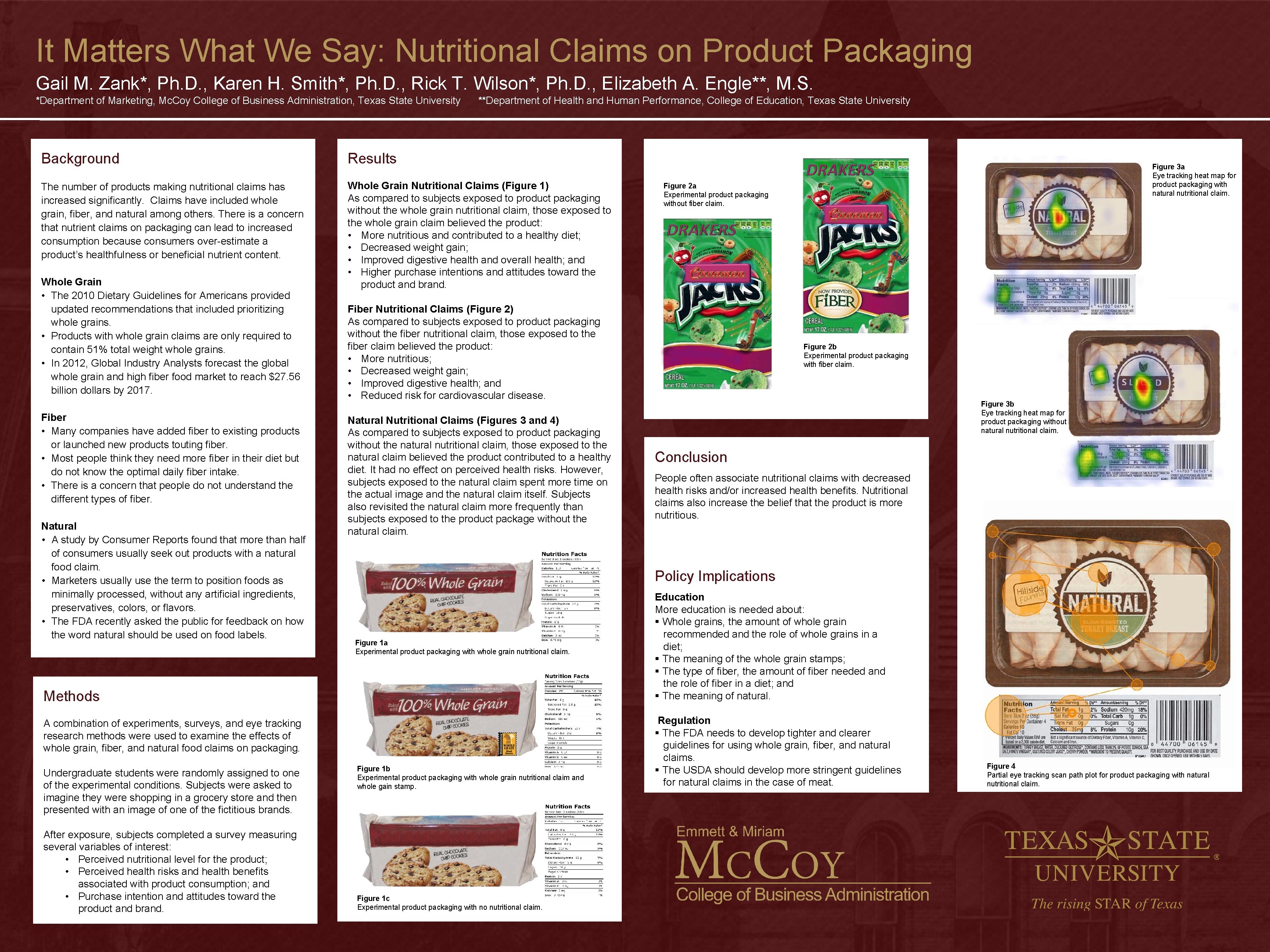 It Matters What We Say Nutritional Claims on