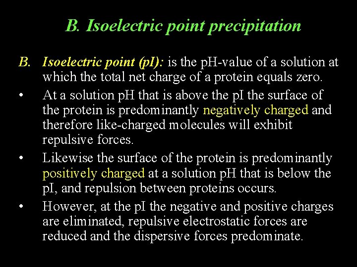 Characteristics of proteins Are substance of high molecular