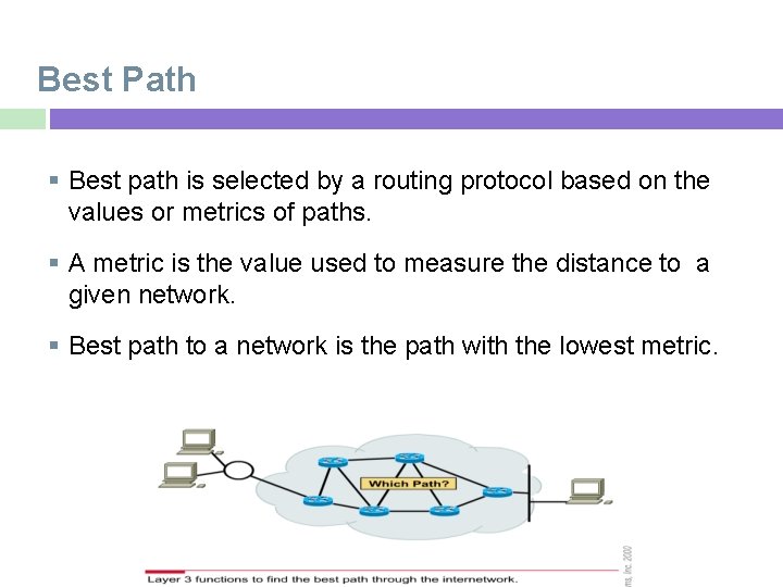 FORWARDING ROUTING AND ROUTING TABLES SERIAL INTERFACES 2