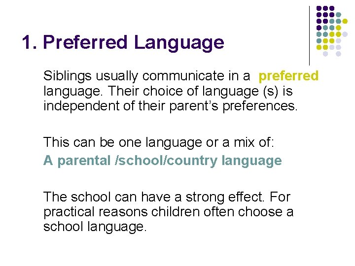 Siblings A Hidden Influence in Multilingual Families Suzanne