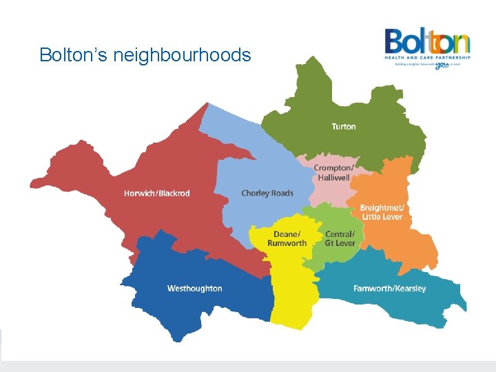 Neighbourhoods Vision Bolton people will be involved in