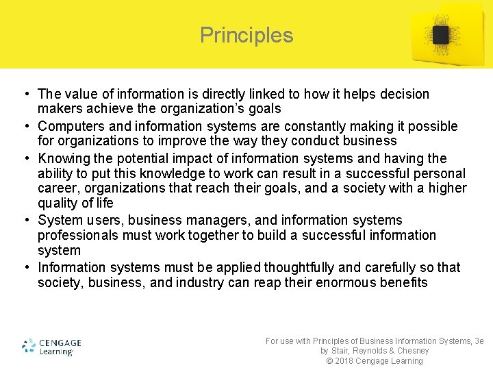 Chapter 01 An Introduction to Information Systems Stair