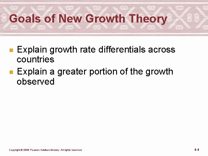 Chapter 4 Contemporary Models of Development and Underdevelopment