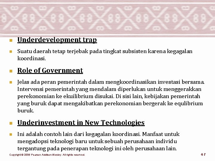 Chapter 4 Contemporary Models of Development and Underdevelopment