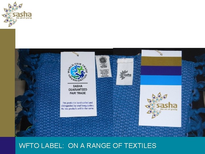 the art of giving WFTO LABELLING the art