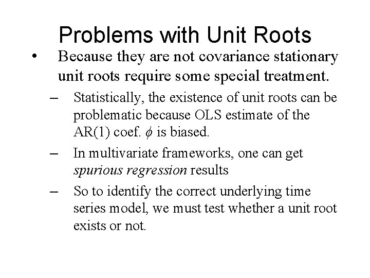 Unit Root Augmented DickeyFuller ADF Test How to