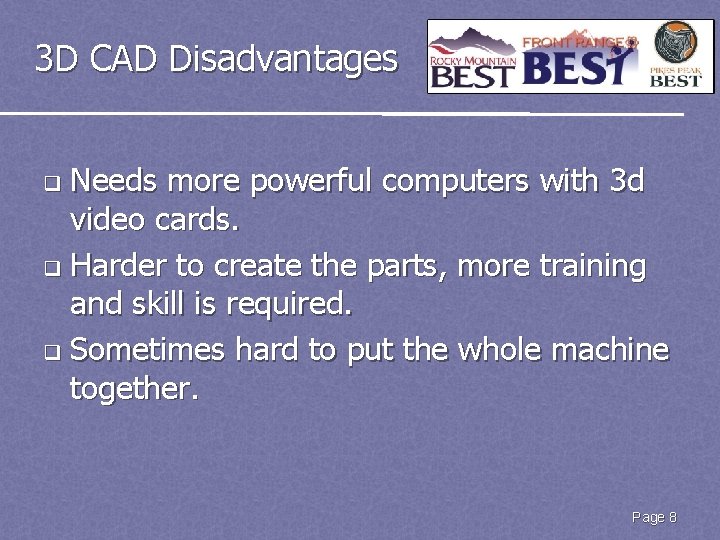 TeacherMentor Institute CAD Jim Cline July 20 21