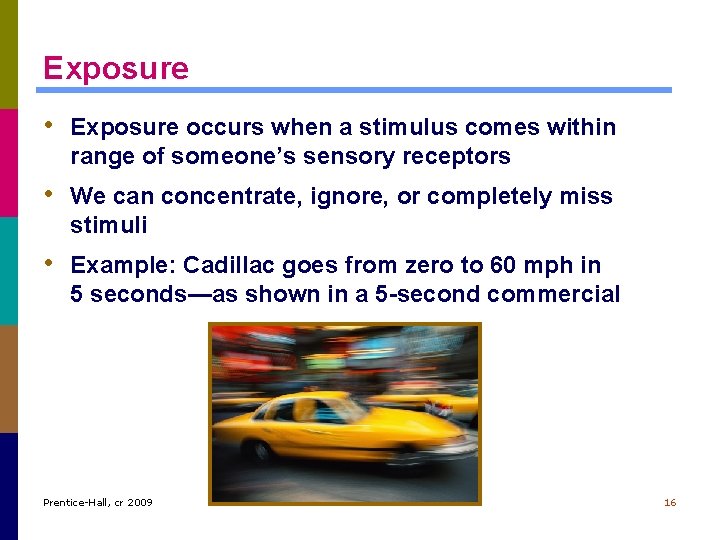 Chapter 2 Perception CONSUMER BEHAVIOR 8 e Michael