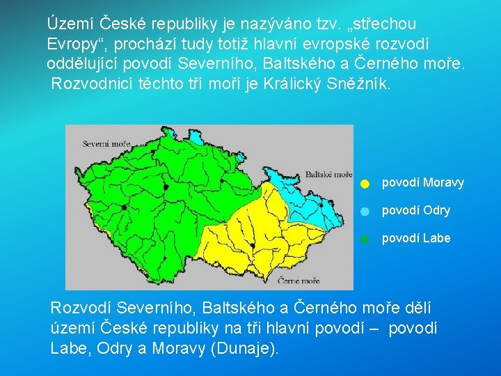 esk republika eky Hospodsk zempis Centrum pro virtuln