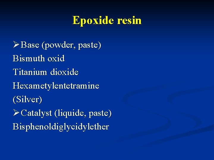 Calcium hydroxide Temporary root canal filling Subbase Component