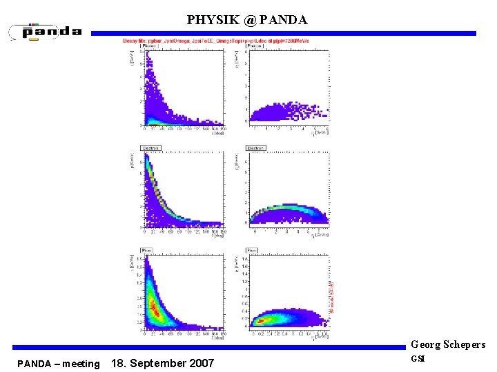 Development of the Partical IDentification in the PANDA