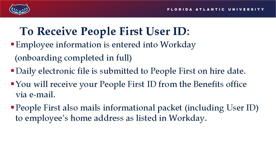 2019 BENEFITS ORIENTATION COLLEGE OF MEDICINE RESIDENTS Agenda