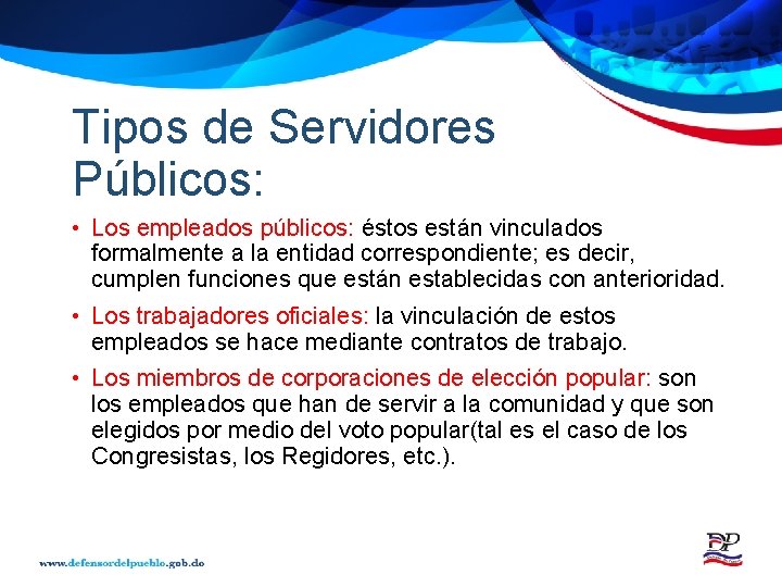 tica de los Servidores Pblicos Qu es la