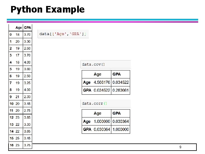 CSE 482 Lecture 8 Data Summarization and Visualization