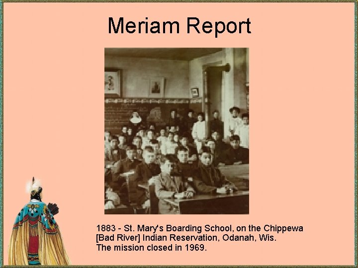 BIA History Presented by Patricia L Olby Background