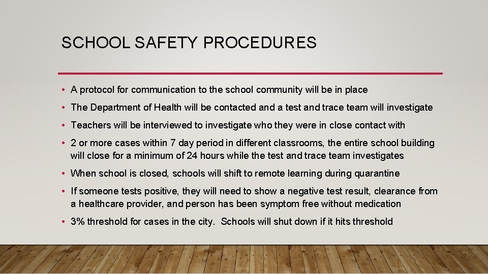 WELCOME P S 7 FAMILIES We will begin