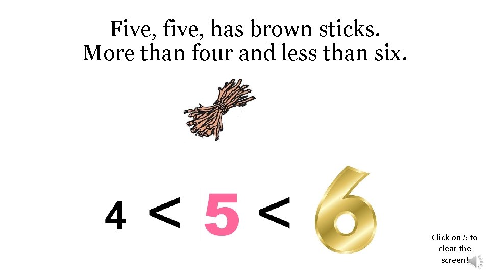 A Little Interactive Math Story Number Comparison and