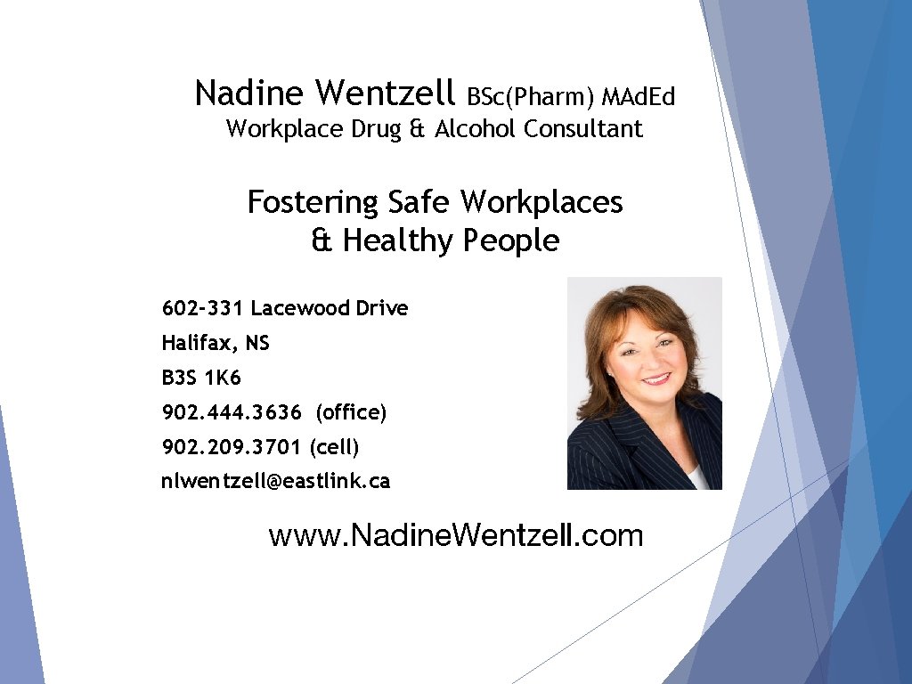 Emerging Safety Issues Addressing Addiction in the Workplace