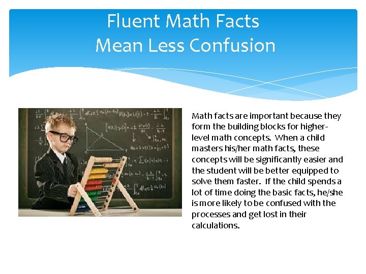 Basic Math Facts in Second Grade Math Curriculum