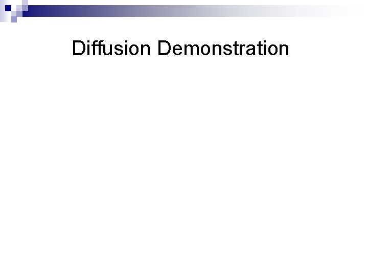 Diffusion and Osmosis Section 1 2 The Cell