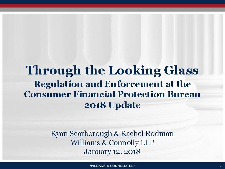 Through the Looking Glass Regulation and Enforcement at