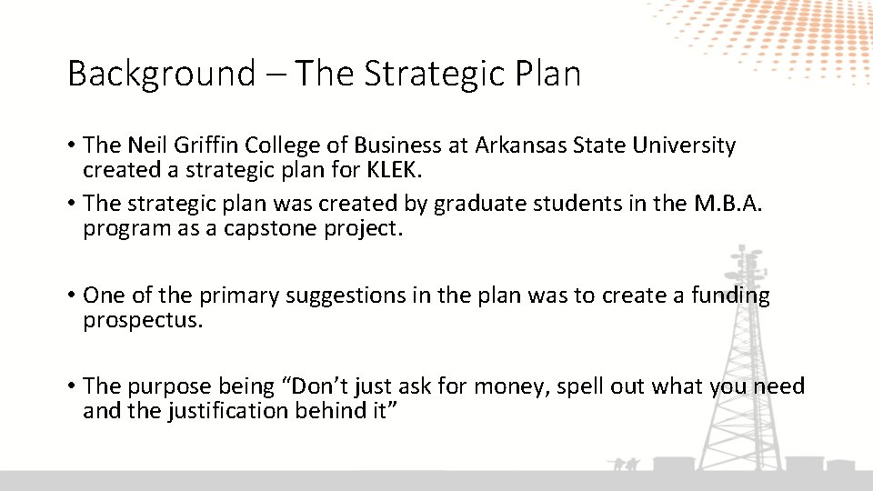 Creating a Funding Prospectus Stat Sheet La Ganzie