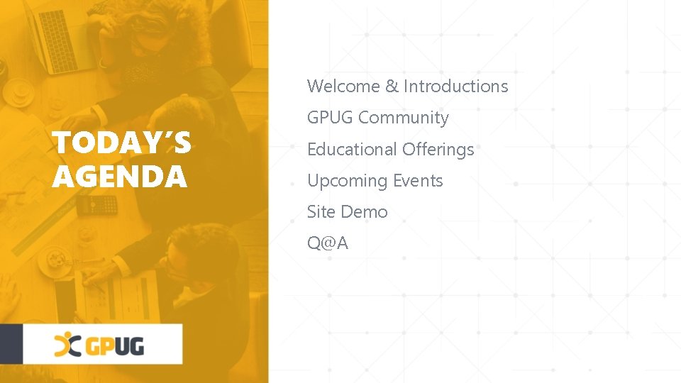How to Get Engaged in Your GPUG Community