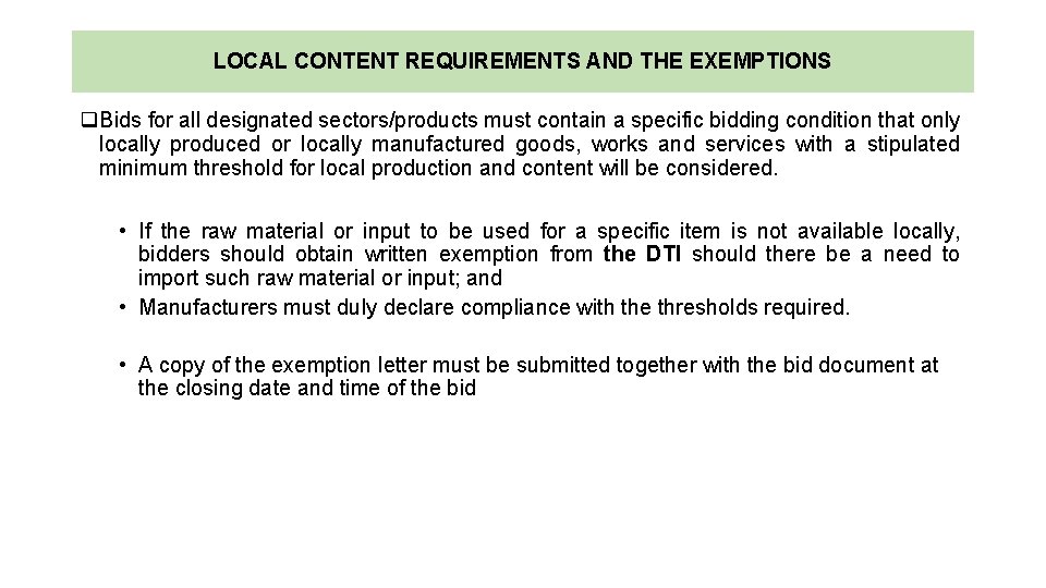 SUPPLY CHAIN MANAGEMENT PRESENTATION 11 March 2020 Table