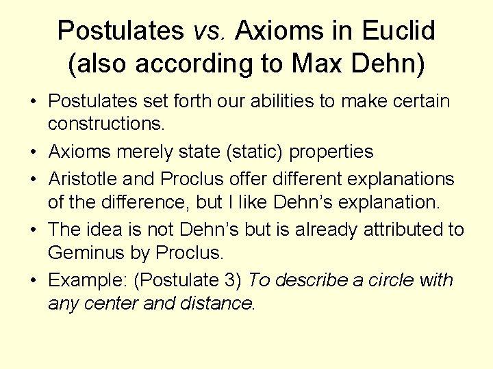 Algorithms and Proofs in Geometry Michael Beeson Leiden