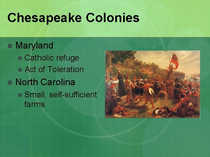 Topic 2 3 The Regions of British Colonies