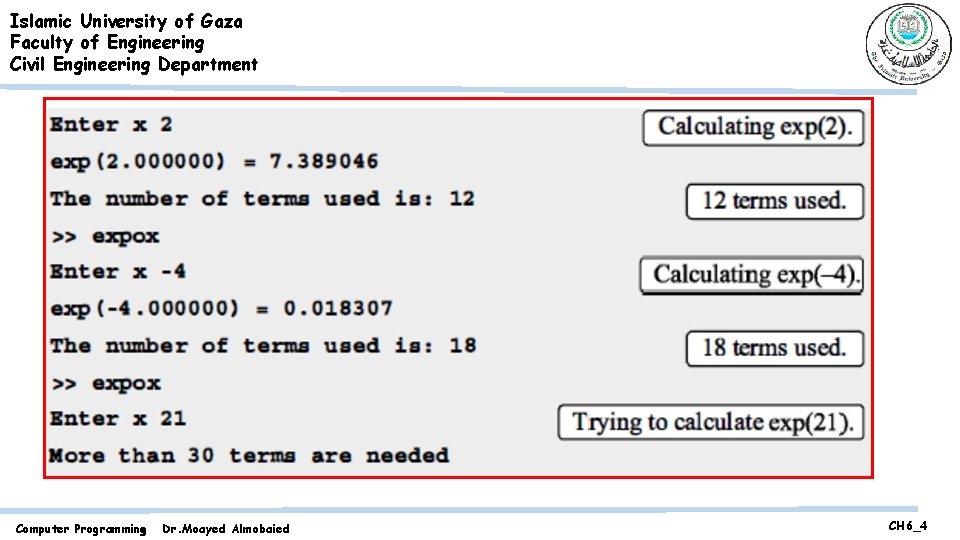 Islamic University of Gaza Faculty of Engineering Civil
