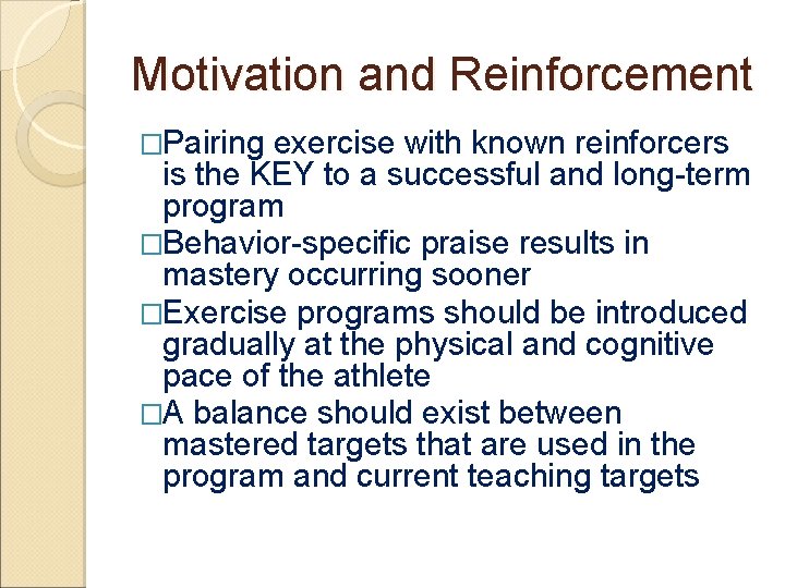 Beyond Boundaries Physical Fitness and the Autism Population