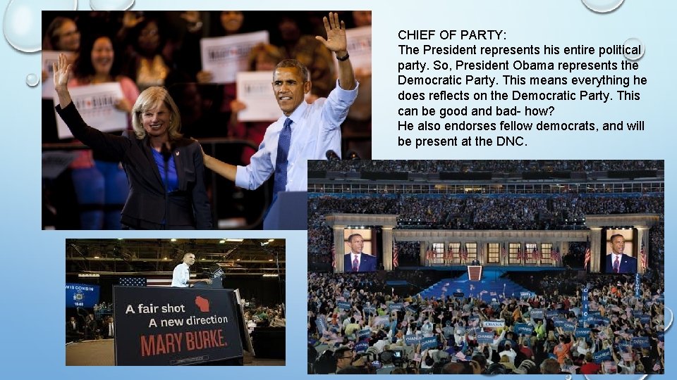 ROLES OF THE PRESIDENT KATIE DUNN COMMANDER IN