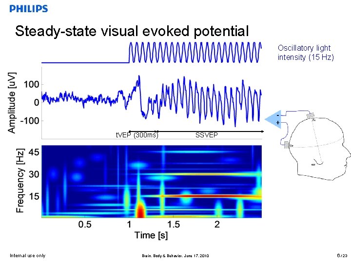 Stimulation Effects in SSVEPbased BCIs Jordi Bieger Brain