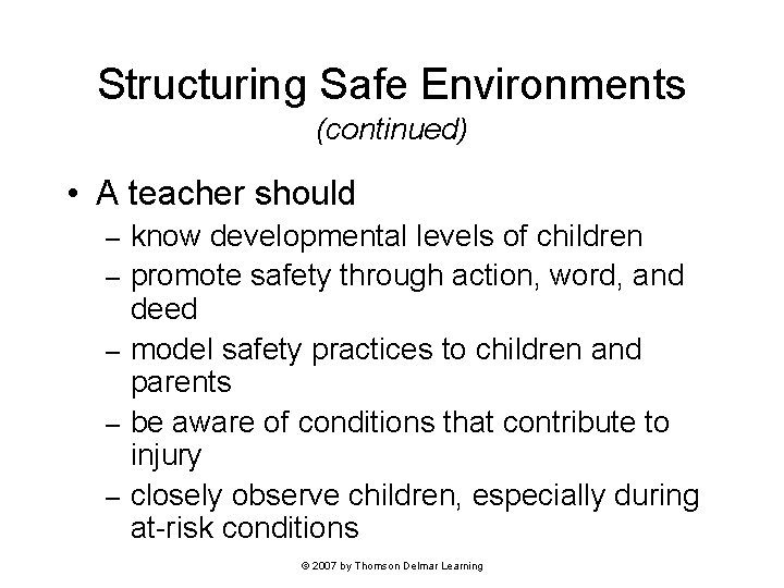 Chapter 2 Creating Safe Environments for Early Childhood
