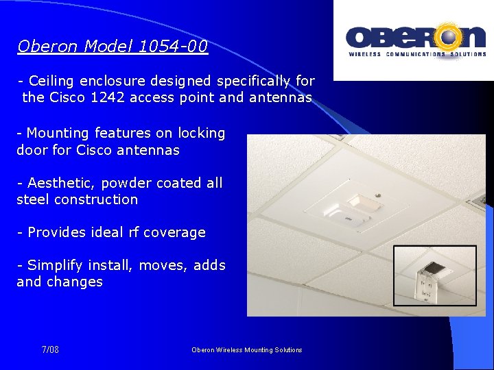 Wireless Access Point Mounting Solutions For Enterprise Cisco